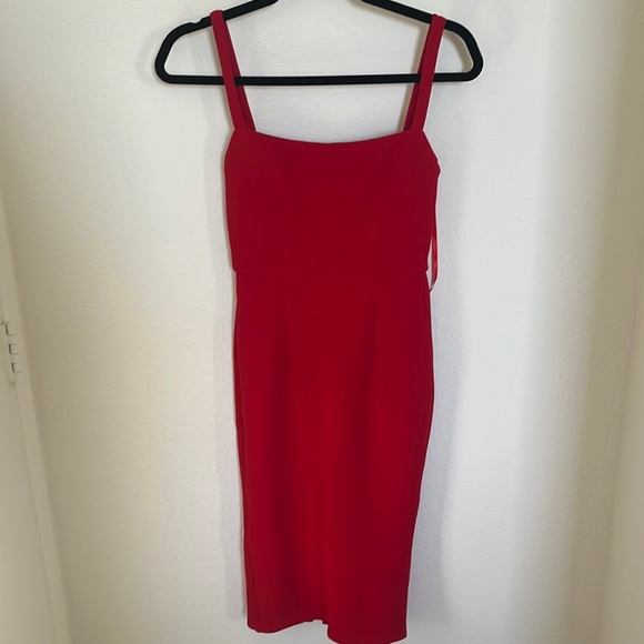 Hello Molly | Dresses | Hellllo Molly Red Midi Dress | Poshmark